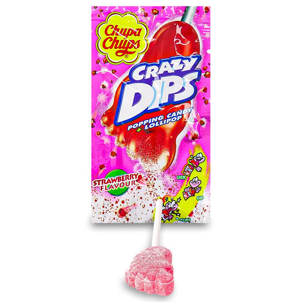 Chupa Chups Crazy Dips Strawberry - Hier Te Bestellen