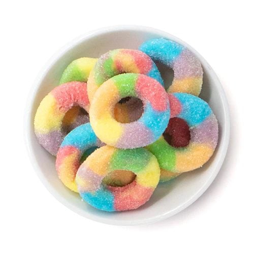 Rainbow Rings 250 grams (Halal) - Candy Festival