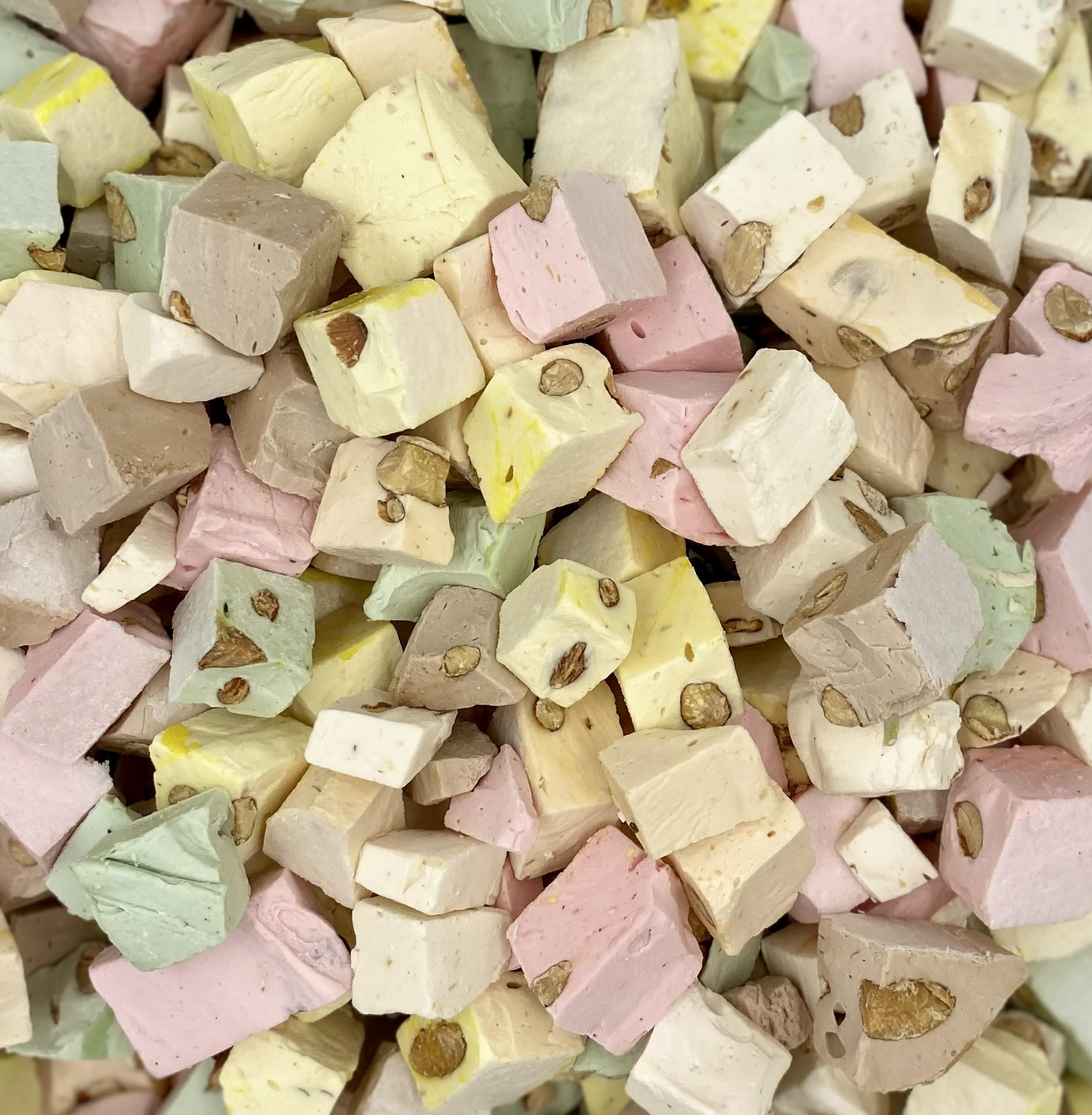 Soft Colored Nougat 250 grams - Order Here