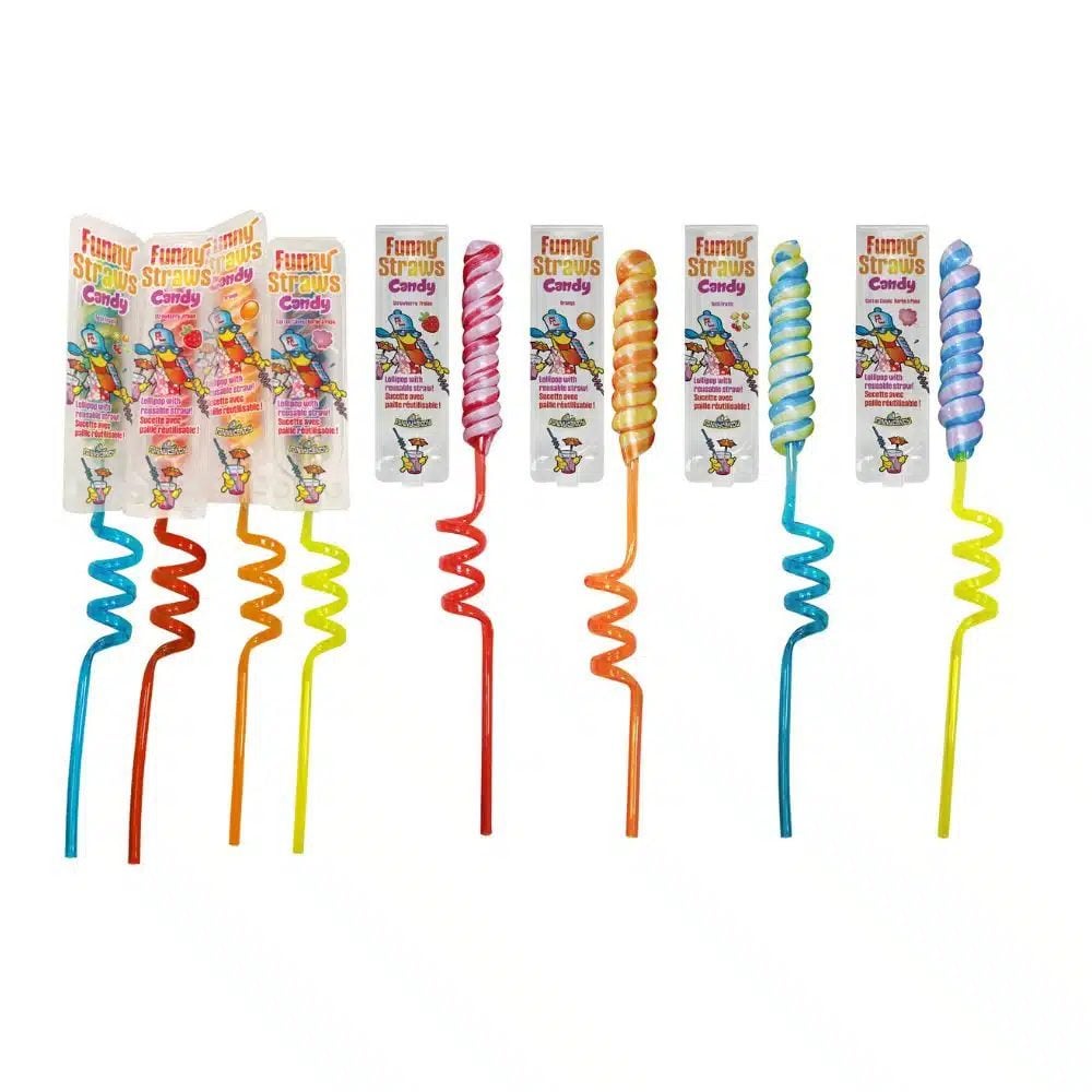 Funny Straws Candy - Can be ordered here
