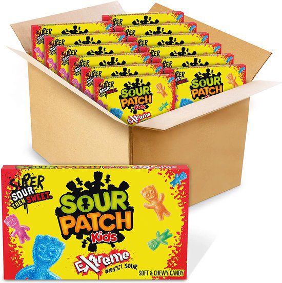 Sour Patch Extreme box 12 stuks - Hier Te Bestellen