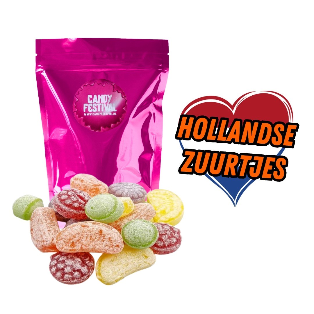 Hollandse Zuurtjes (200 Gram) - Hier Te Bestellen